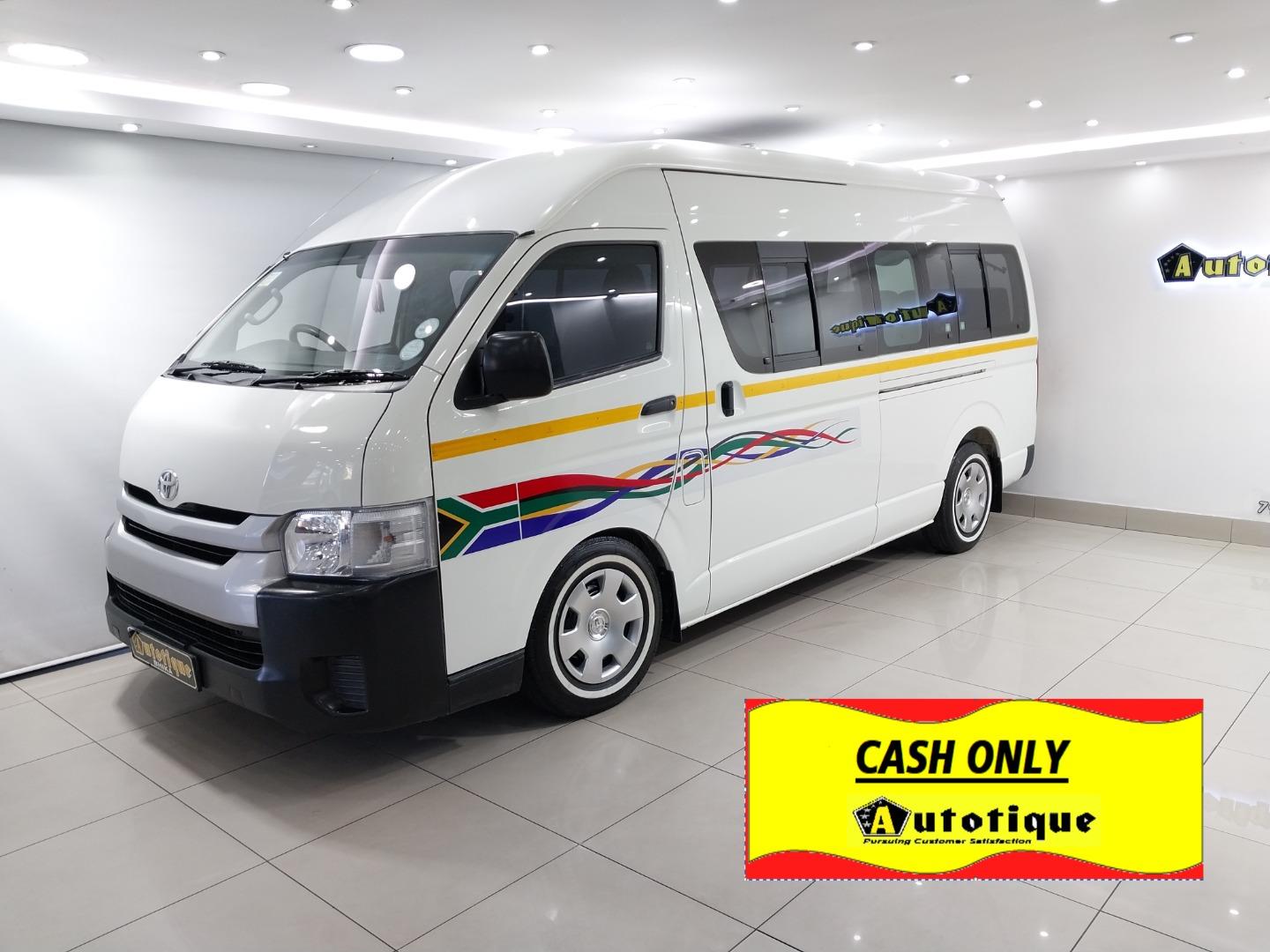 2021 Toyota Quantum HIACE 2.5 D-4D Sesfikile 16 Seat ...
