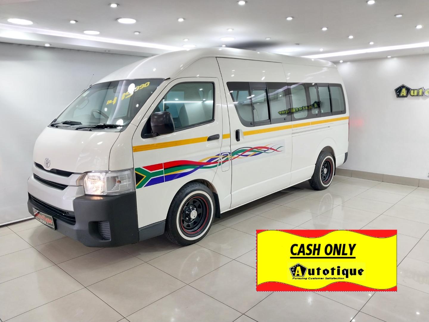 2021 Toyota Quantum HIACE 2.5 D-4D Sesfikile 16 Seat ...