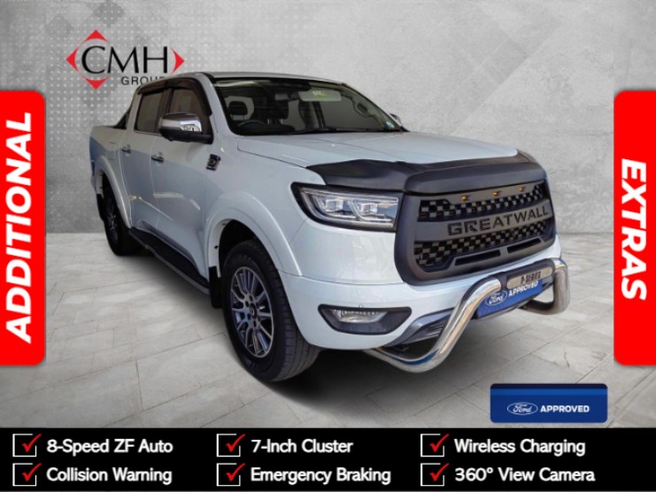 2022 GWM P-Series PV 2.0TD LT Double Cab Auto 4x4 Q2FyTGlzdGluZzo0MDUwMzY R409900 | Avo Auto