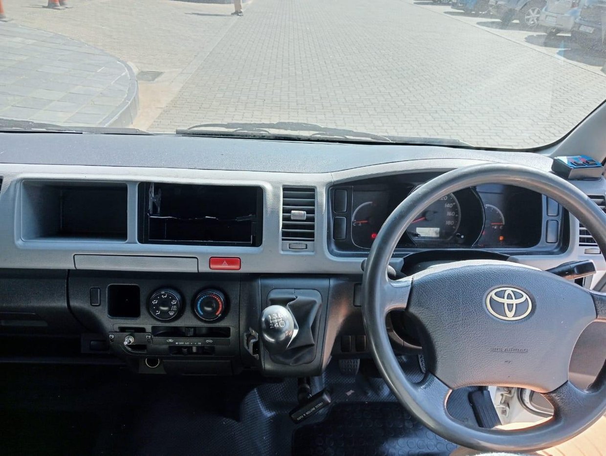 toyota quantum inside view