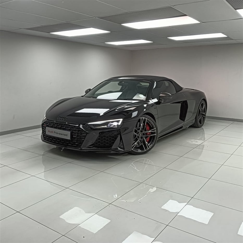 audi r8 2024 black